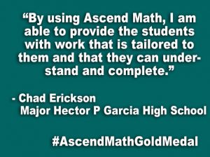 Ascend Math 2019 Gold Medal Honorees - Ascend Math