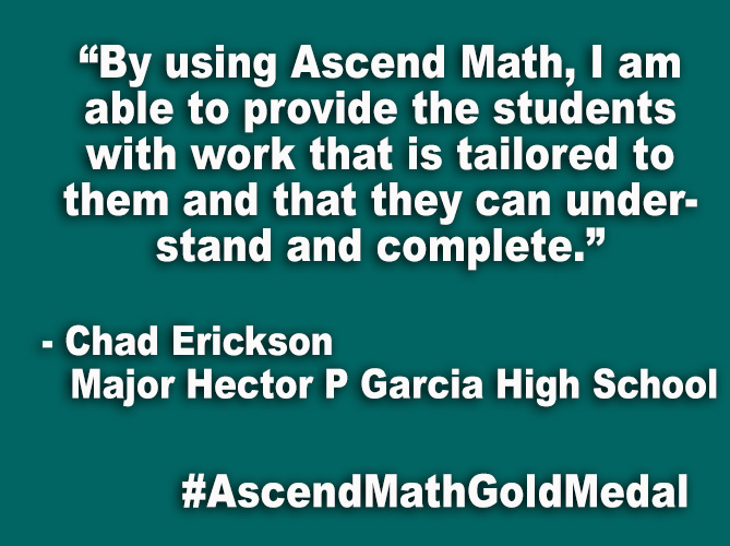 Ascend Math 2019 Gold Medal Honorees - Ascend Math