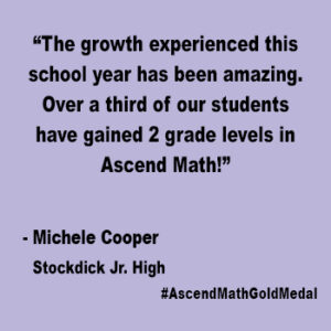 2023 Gold Medal Honorees - Ascend Math